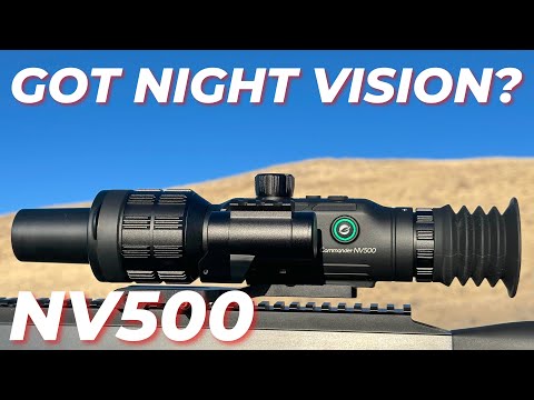 Commander NV500 Eagle 4K Digital Day/Night Vision Rifle Scope