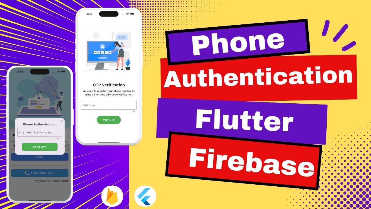 Phone Number Authentication in Flutter | Firebase Phone Auth Tutorial (iOS & Android)
