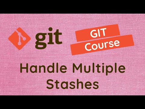 26. Handle multiple stashes. Deleting and clear the stash data with stash id in the Project - GIT