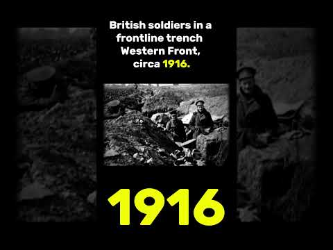 Inside a WWI Trench: Daily Life on the Frontlines (1916)