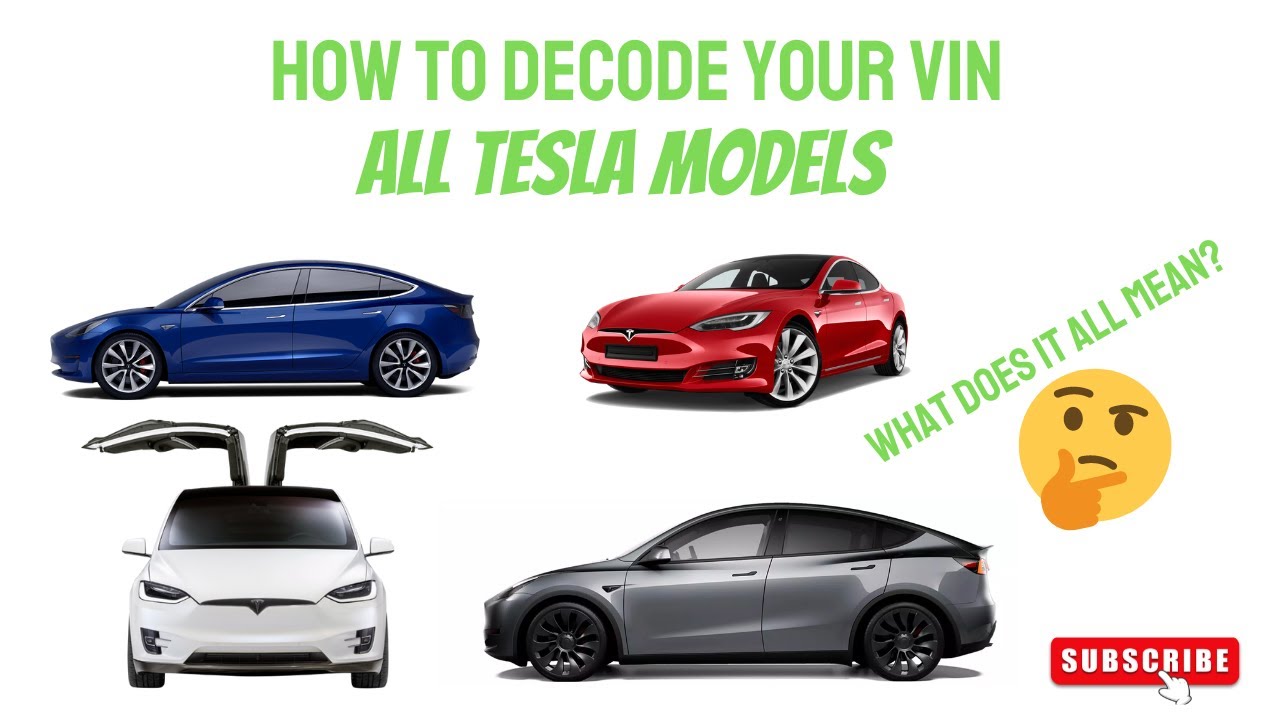 Crack the Tesla Code: Unravel the Mystery Behind Your Vehicle's VIN