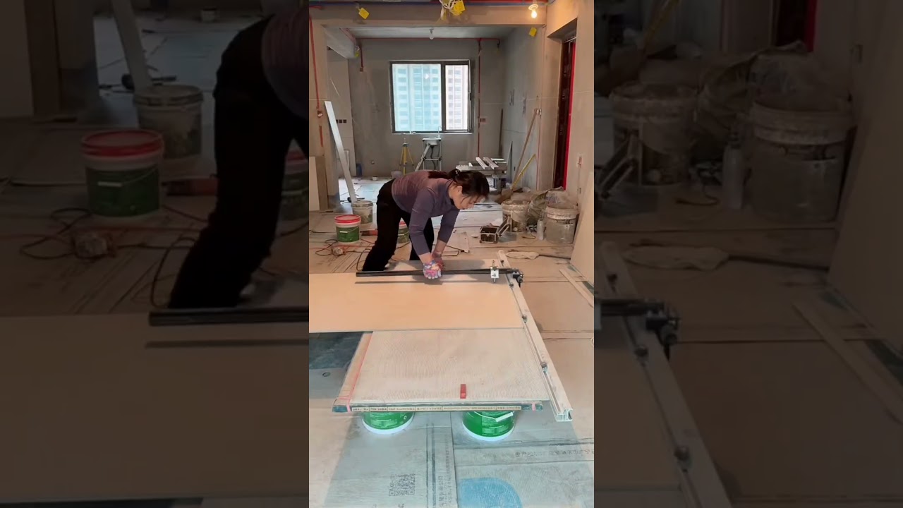 Tile installation P7738#shorts