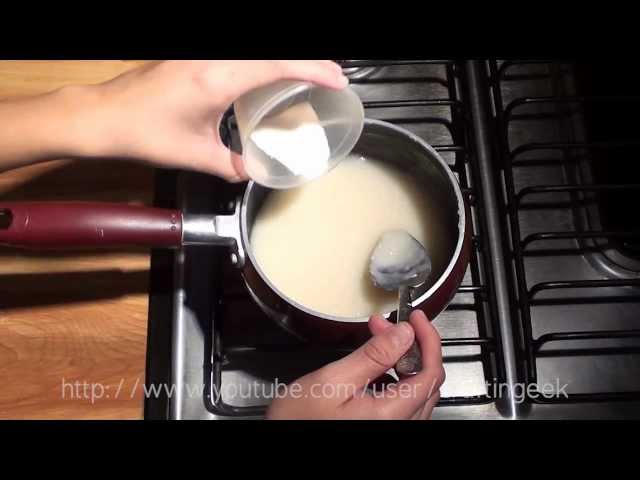 Cómo hacer engrudo súper fuerte