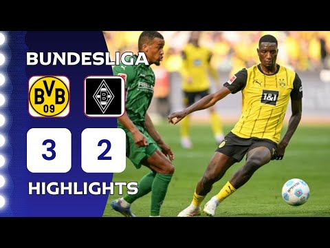 Borussia Dortmund - Borussia gladbach | 3-2 | Highlights | Bundesliga 2024-25 | dortmund gladbach