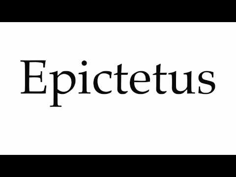 How to Pronounce Epictetus