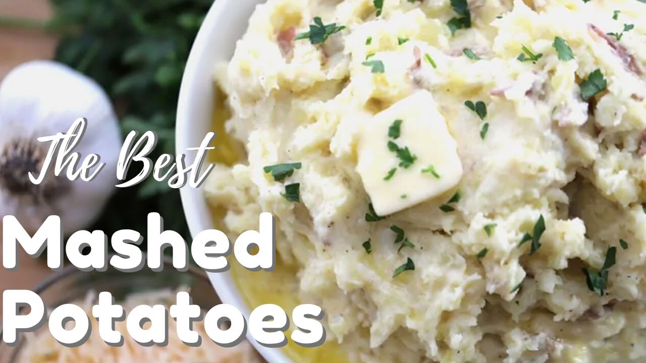 Best Mashed Potatoes | Garlic Parmesan Mashed Potatoes
