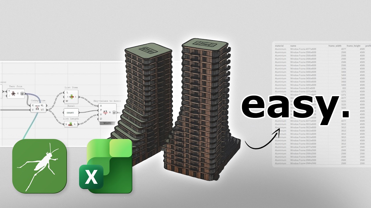 Best plugin for Grasshopper to Excel