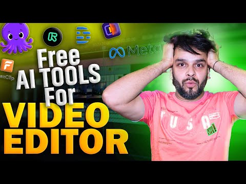 Useful 6 FREE AI TOOLS for VIDEO EDITOR & CREATOR | Hindi Video | AI TOOLS | Techy Tajboi