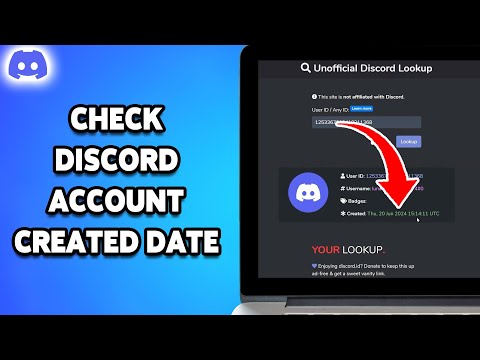 How To Check Discord Account Created Date 2024 | Find Account Creation Info