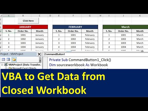 Excel VBA Copy Data from Closed Workbook