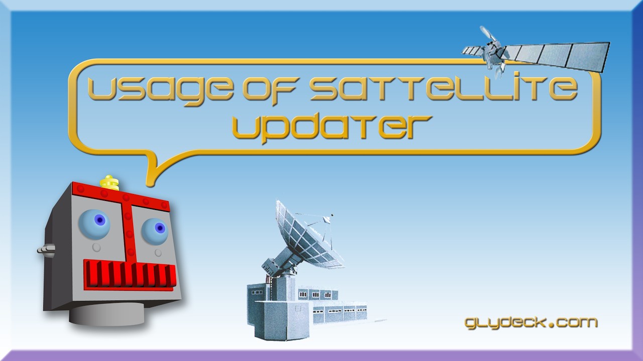 Satellite Page Updater Instructions