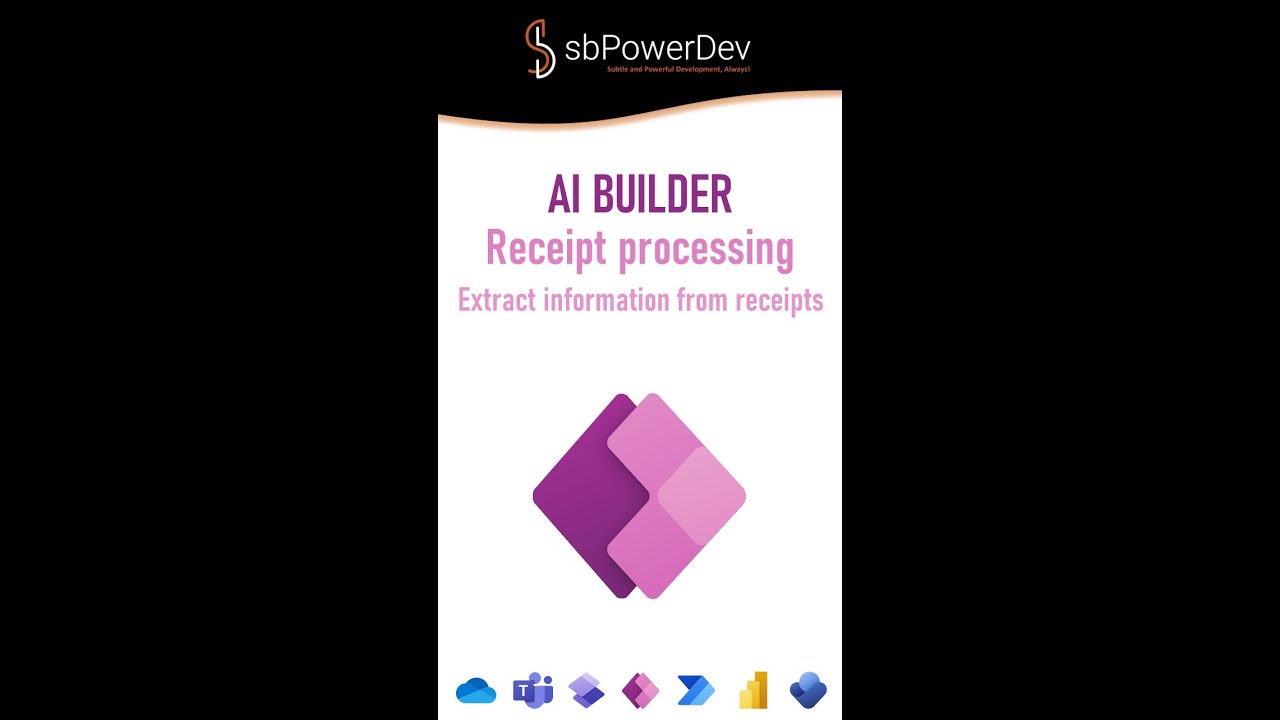 AI Builder | Receipt Processing | Extract Information From Receipts