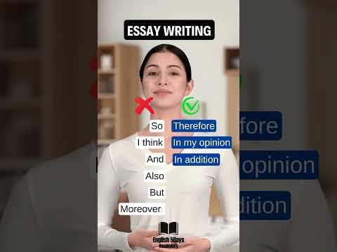 English Vocabulary for Essay Writing Every Intermediate Learner Must-Know #trending