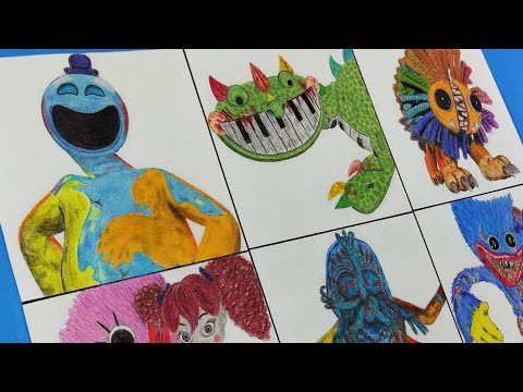 Dibujo Poppy Playtime Capítulo 4 | Drawing Poppy Playtime Chapter 4