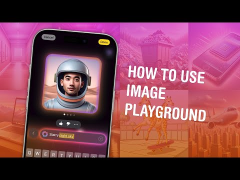 How to Use Image Playground in iOS 18.2