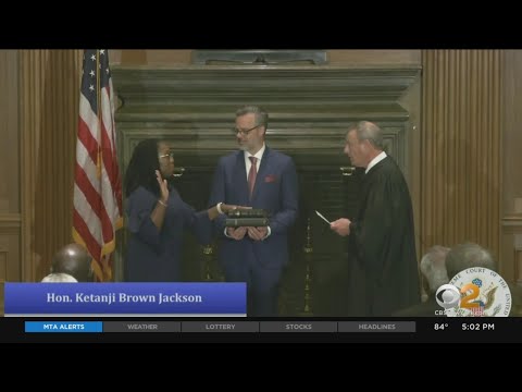 Ketanji Brown Jackson sworn in as Supreme Court justice