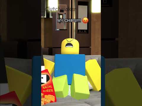 Stop Taking My Chips!! #shorts #short #roblox #funny #robloxmemes
