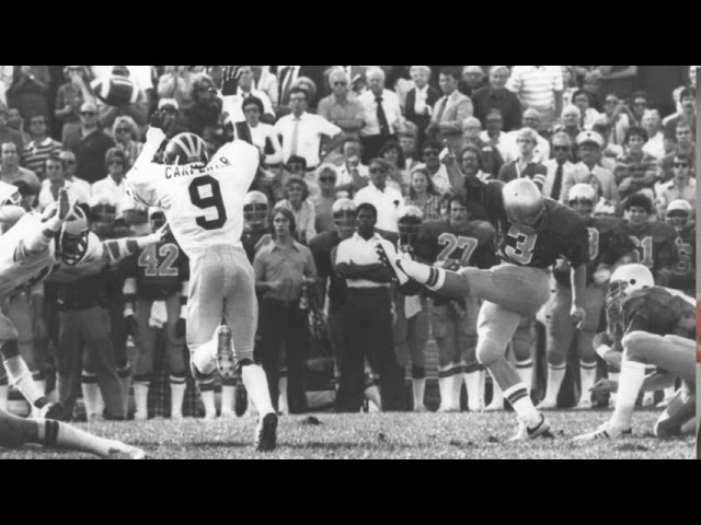 Legendary sportscaster Tony Roberts's Notre Dame Fighting Irish ...