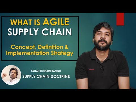 What Is Agile Supply Chain | Agile Supply Chain Definition | Urdu-Hindi-SCM