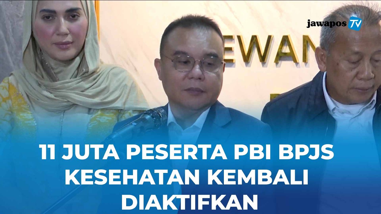 DPR dan Pemerintah Aktifkan Kembali 11 Juta Peserta PBI BPJS Kesehatan