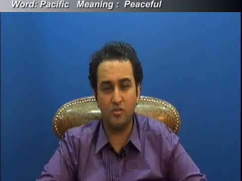 CAFELS (Basic English): Pacific Meaning-Sentence-Explanation-Examples in Urdu/Hindi