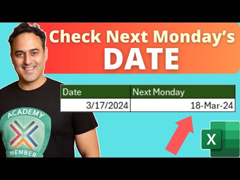 Quick Tips to Get Next Monday's Date: Excel Date Magic
