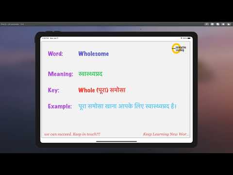 Wholesome Meaning, Synonyms, Pronunciation, key to remember