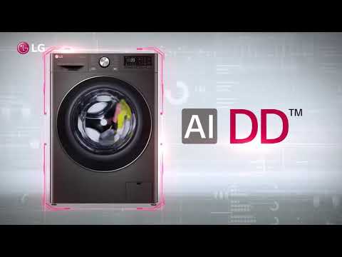 LG Washing Machine with AIDD Technology for better Fabric protection