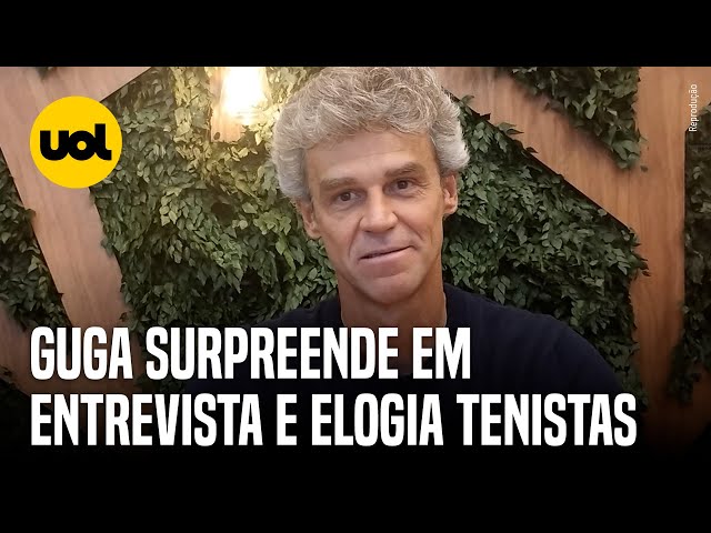 Guga vê melhor momento do Brasil no tênis após anos: 'Esperançoso
