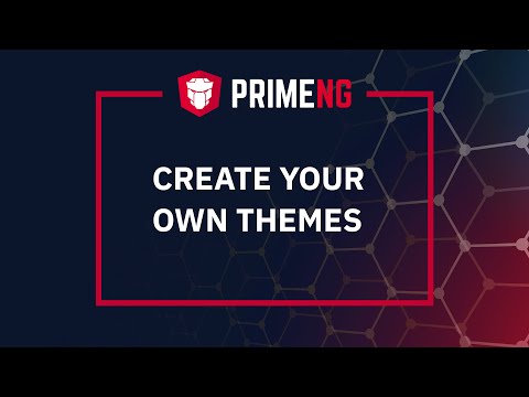 Create your own PrimeNG Themes