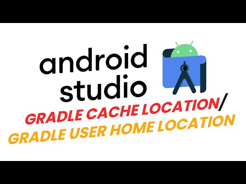 Change Gradle Cache Location | Change Gradle User Home Location | Android Studio 2021.2.0