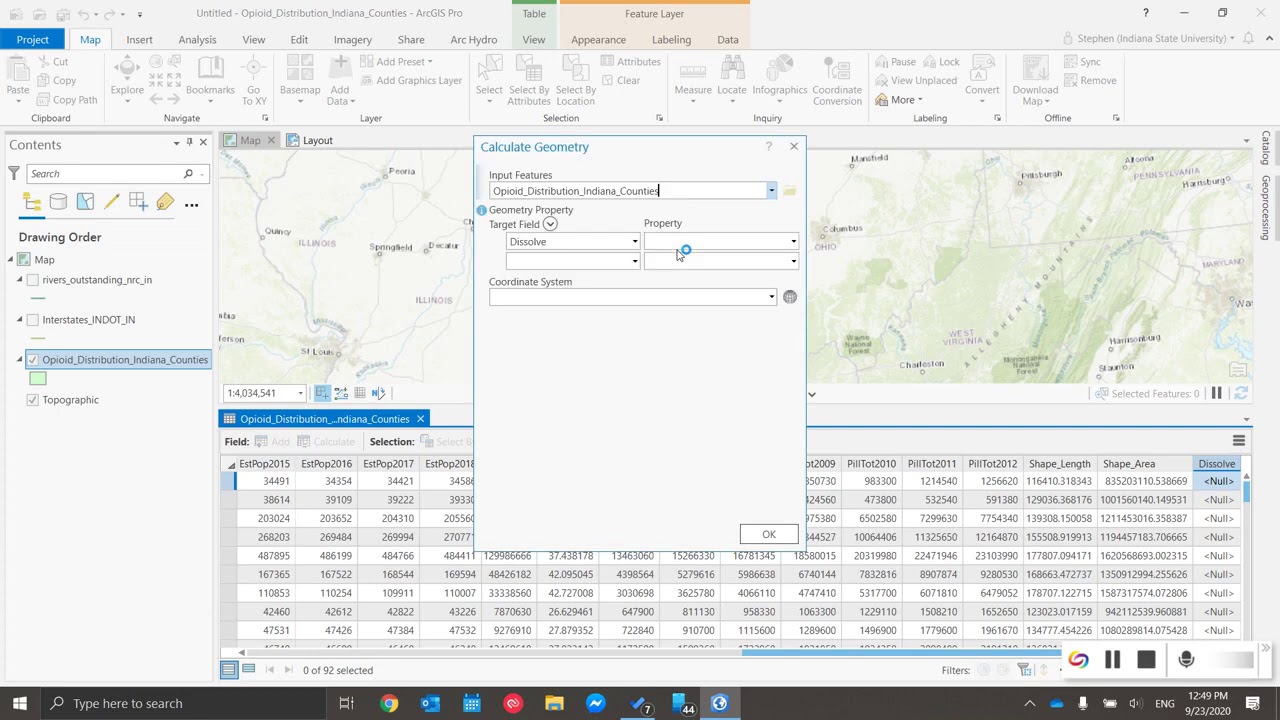 ArcGIS Pro - Calculating Values for an Attribute or Field