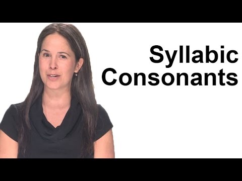 Syllabic Consonants -- How to Pronounce [əl], [əm], [ən], [əɹ]
