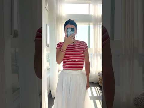 easy summer outfit ideas 🌸 outfit inspo, reformation, cute girly outfit inspo, Pinterest girl style