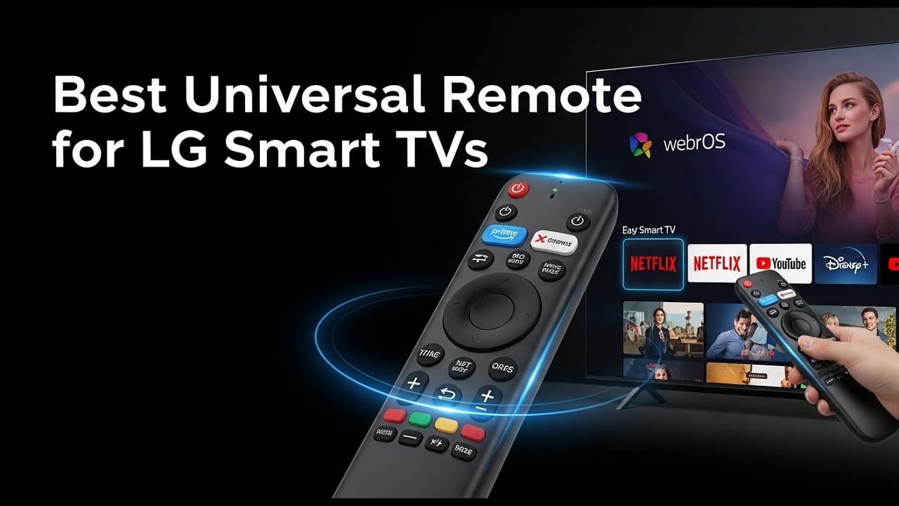 TOP 5 Best Universal Remote for LG Smart TVs 2026 | Voice control lg tv remote