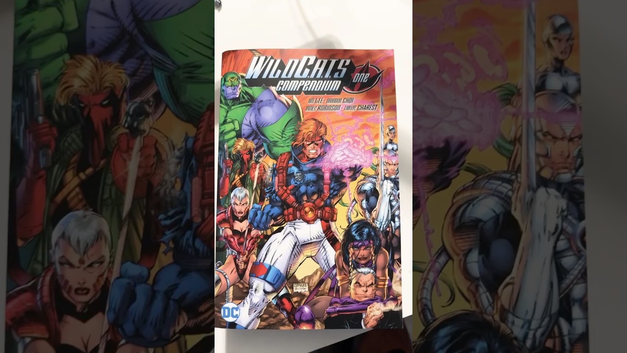 WildC.A.T.S. compedium One Flip Thru Overview #jimlee #wildcats #imagecomics #wildstorm #comicbooks