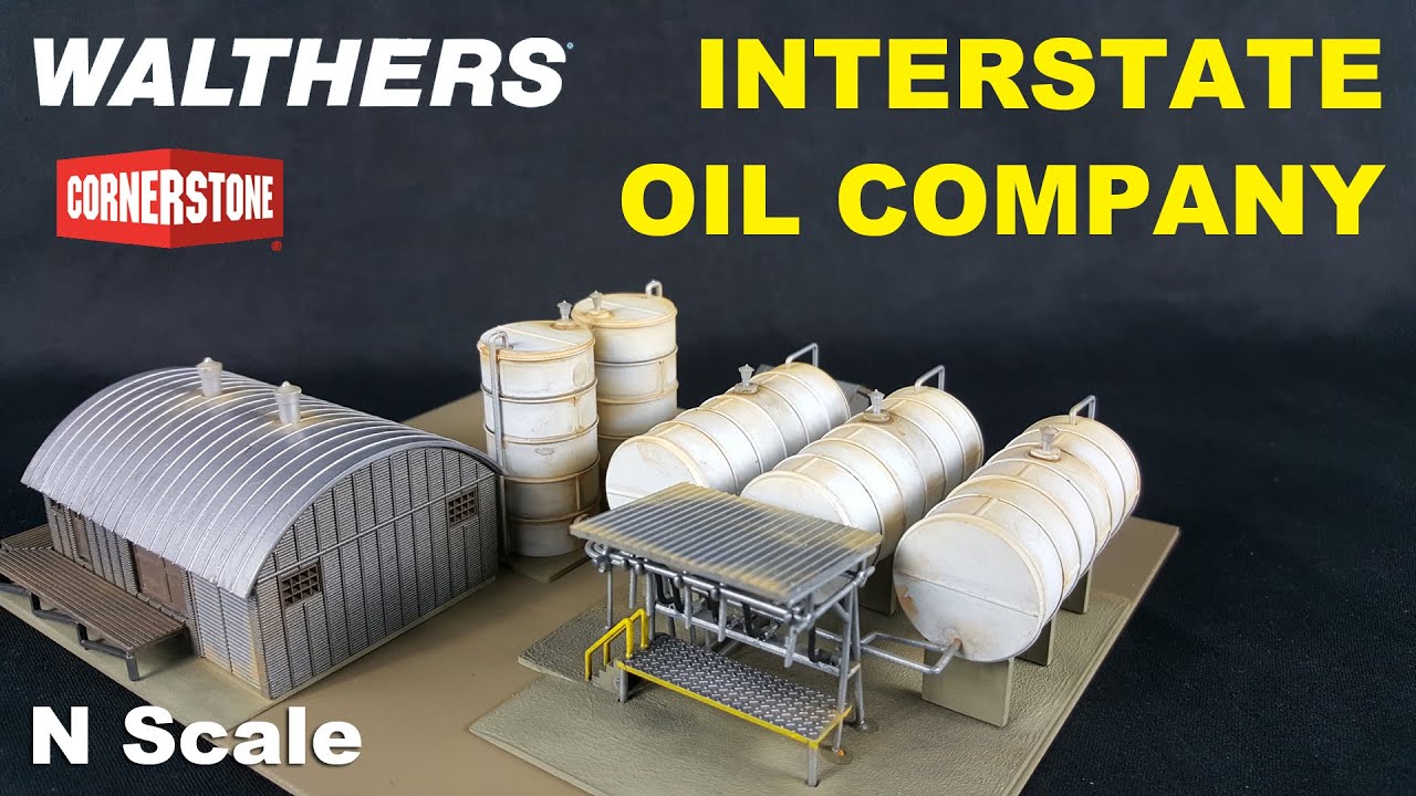 N Scale - Walthers Interstate Oil Company