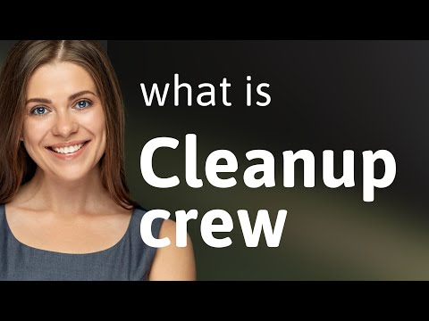 Understanding "Cleanup Crew": Unraveling the Phrase for English Learners