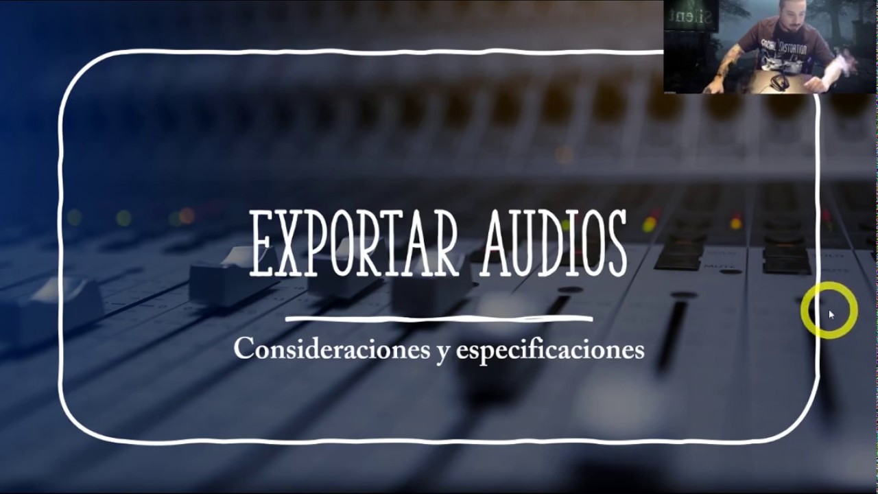 Tutorial  - Exportar Audios - Pro Tools y Reaper
