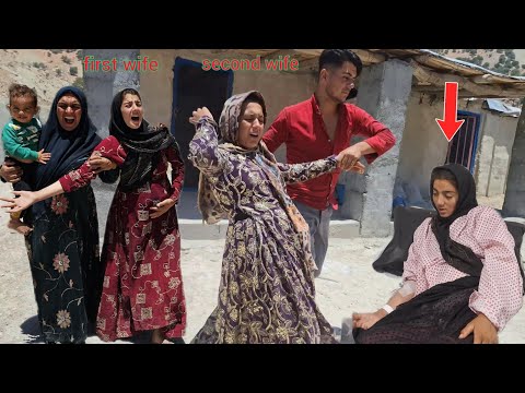Threatening the second wife before the first wife goes to the hospital to give birth
