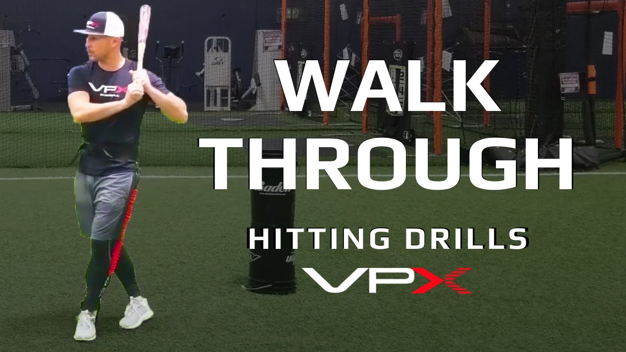 Walk Through Hitting Drill - VPX Baseball Harness