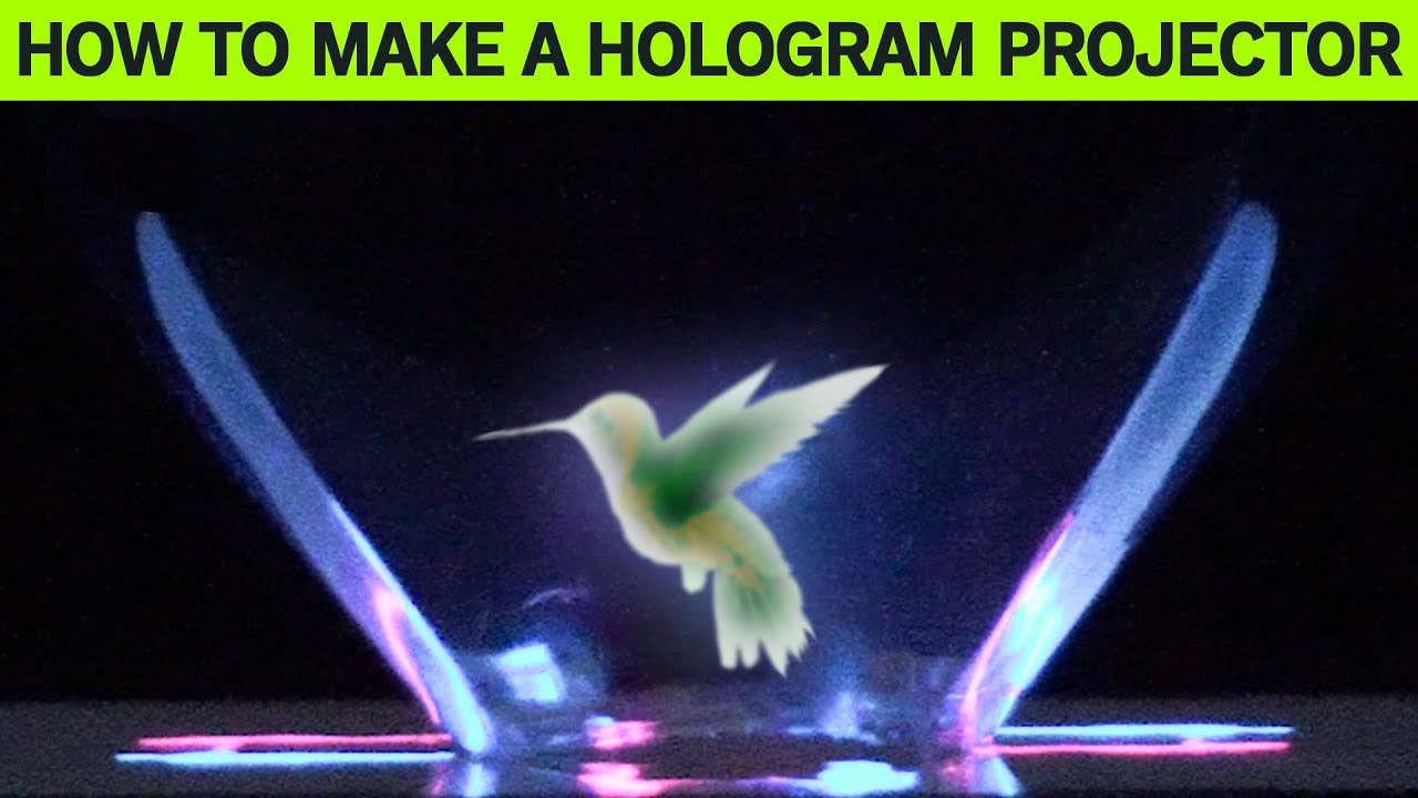 HOW TO MAKE A 3D HOLOGRAM PROJECTOR AT HOME | SIMPLIFIED DIY TUTORIAL