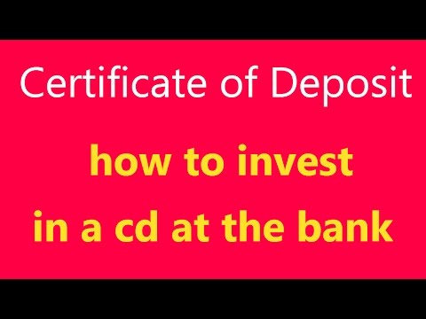 Certificate of Deposit: What Is It? How Does a CD Work? (Definition)