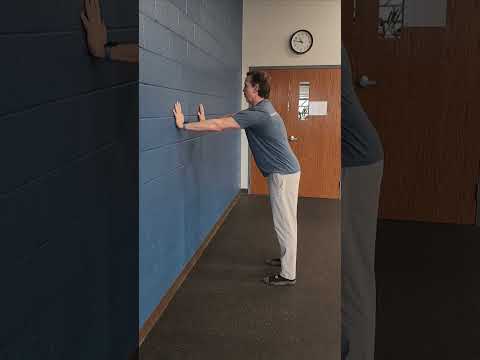 Scapular Protraction and Retraction Against a Wall