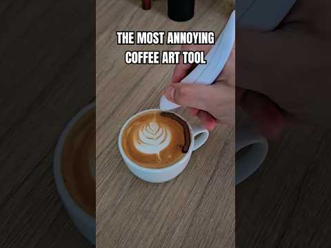 High-Tech Coffee Art Tool