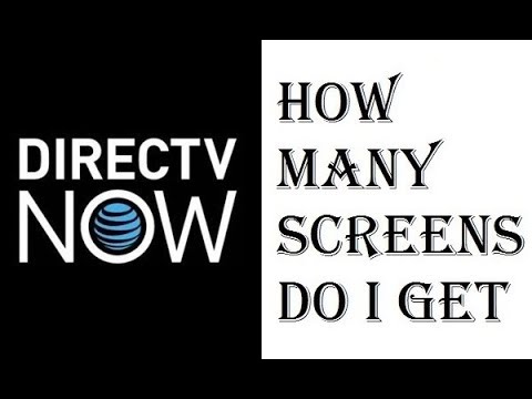DirecTV Now - How Many Screens Will I Get - How Many Devices Can I use at Once? - Review