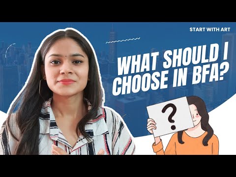 Choosing Your BFA Stream: Applied Art, Painting, VC, or Sculpture best kya rahegi?#startwithart #bfa