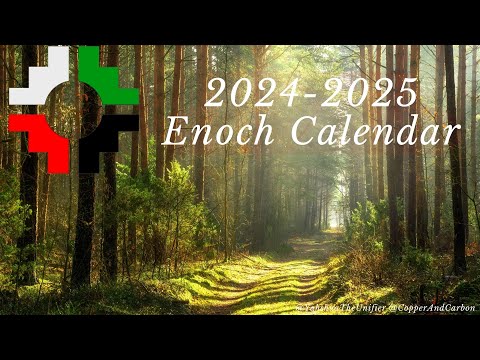 2024-2025 Enoch Calendar Complete - Printable PDF
