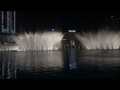 Dubai Water Fountain Show