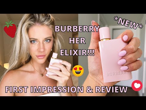 *NEW* BURBERRY "HER" ELIXIR FIRST IMPRESSION & REVIEW! THE BEST "HER" EVER?!?! NEW 2022 RELEASE
